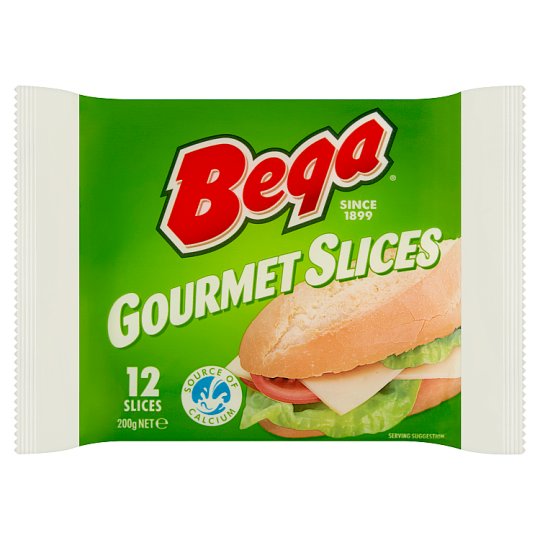 Foods :: FROZEN FOODS :: Bega Gourmet Cheese 12 Slices 200g