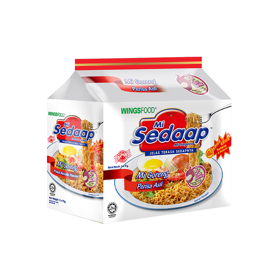 The Foods :: SNACKS :: Cup Noodles & Soup :: Mi Sedaap Instant Fried Noodles Original Flavour ...
