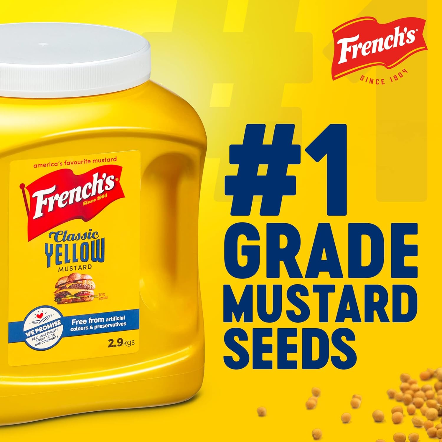 GROCERY & COOKING :: SAUCE & KETCHUP :: French's Classic Yellow Mustard ...