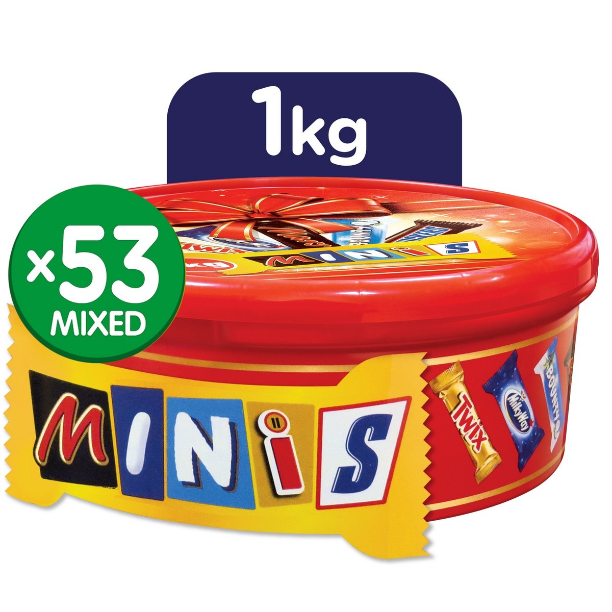 Chocolate & Candy Corner :: Chocolate Bars :: Minis Chocolate Box- 600 GM