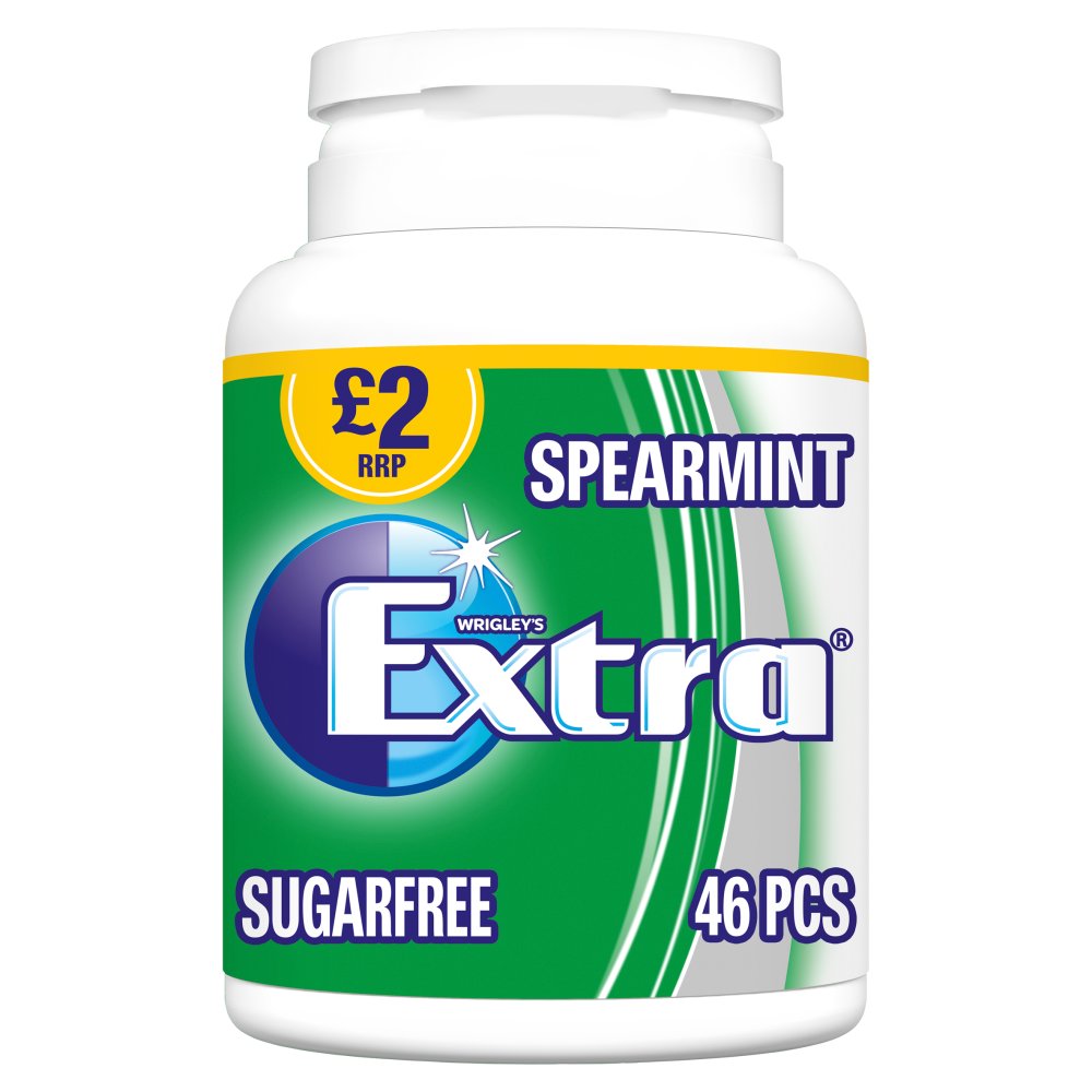 Chocolate & Candy Corner :: Extra Spearmint Chewing Gum Sugar Free ...