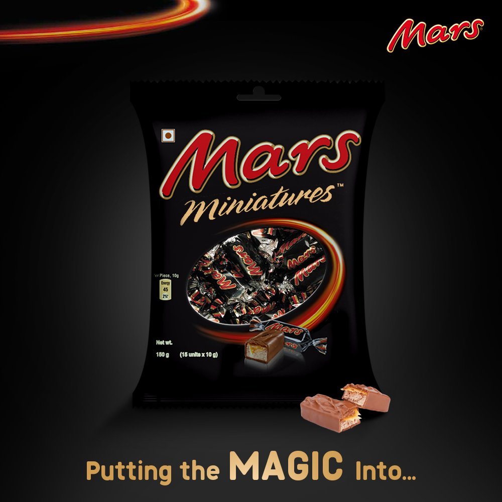 Chocolate & Candy Corner :: Mars Miniatures(220gm)