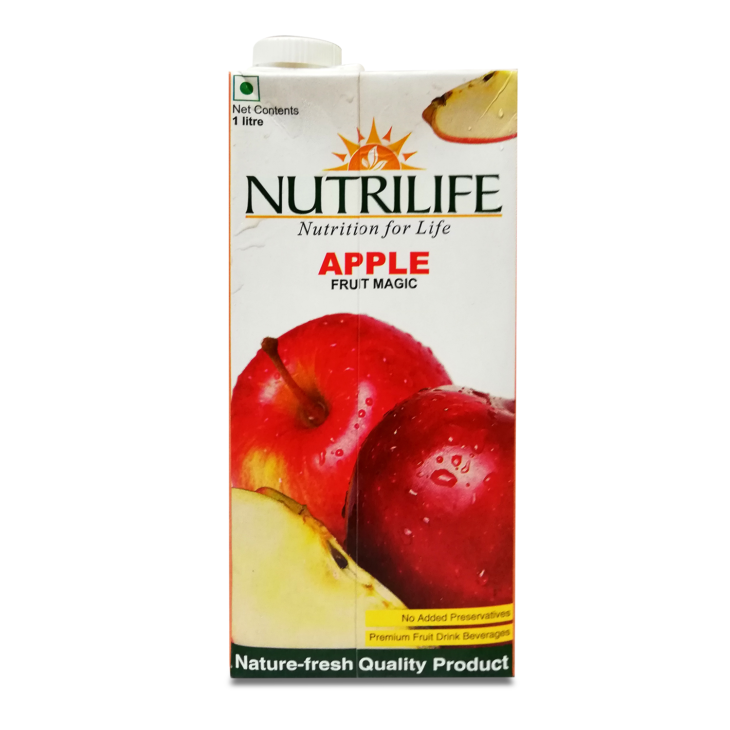 Drinks & Beverages :: Nutrilife Apple Fruit Magic Juice- 1 Liter