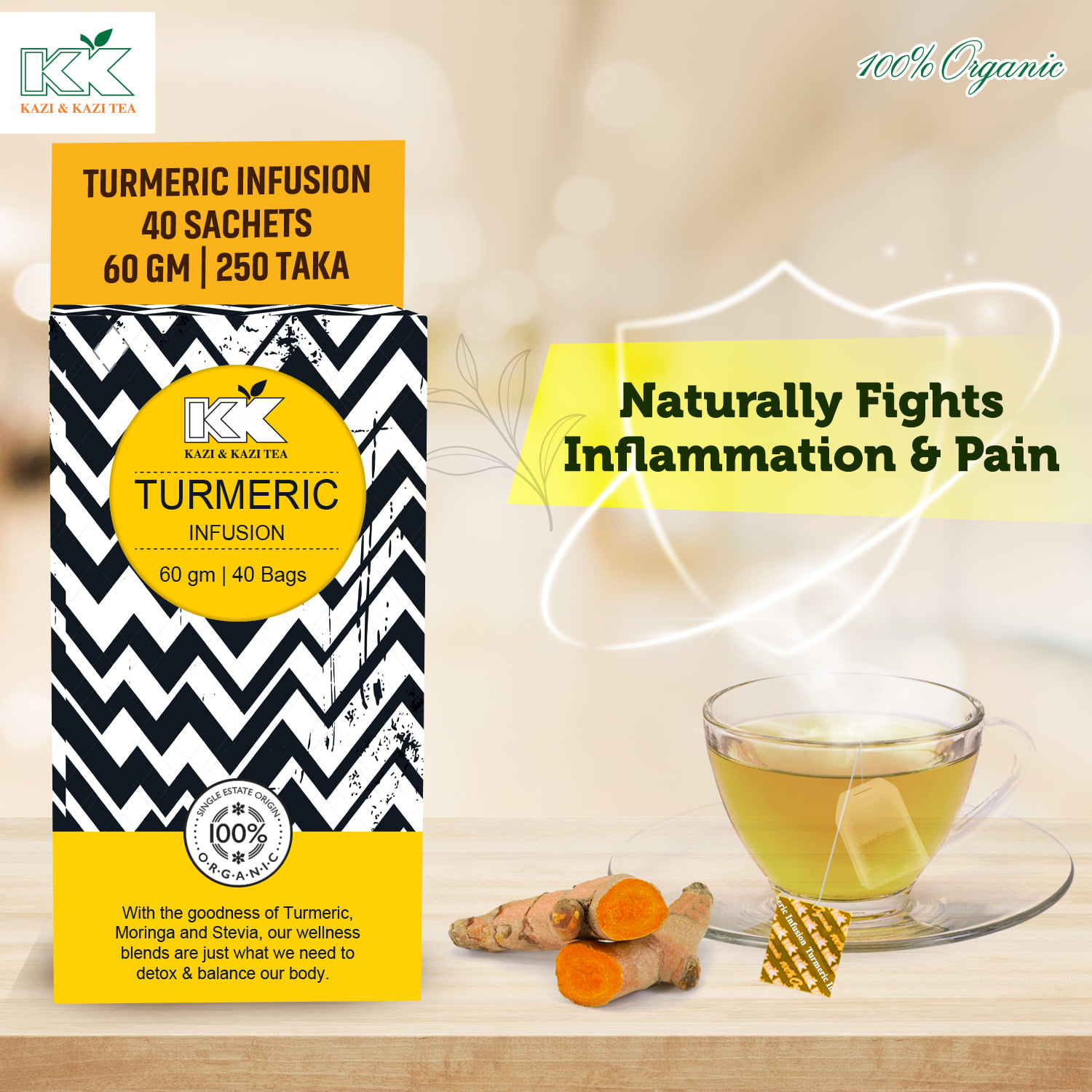 Drinks & Beverages :: Teas & Coffees :: Kazi & Kazi Turmeric Infusion ...