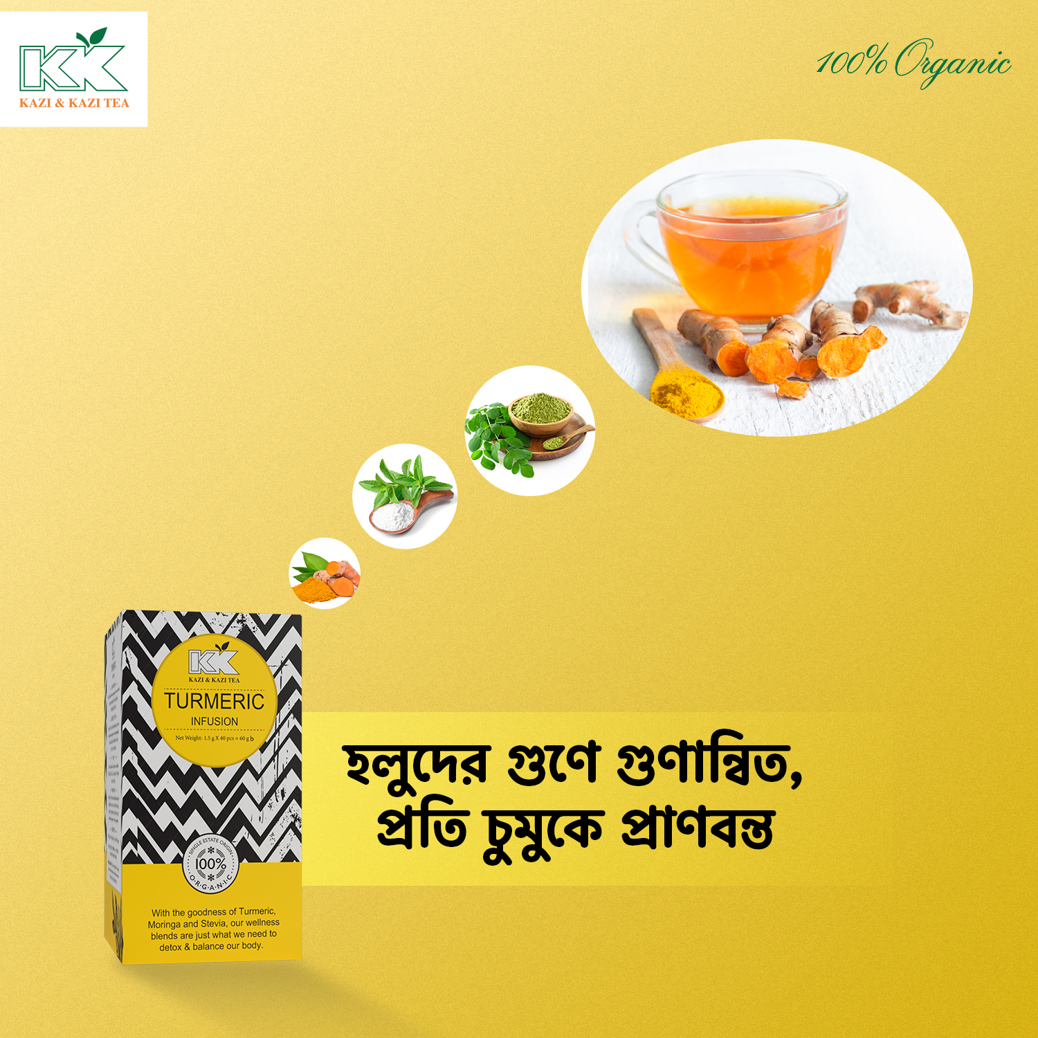 Drinks & Beverages :: Teas & Coffees :: Kazi & Kazi Turmeric Infusion ...