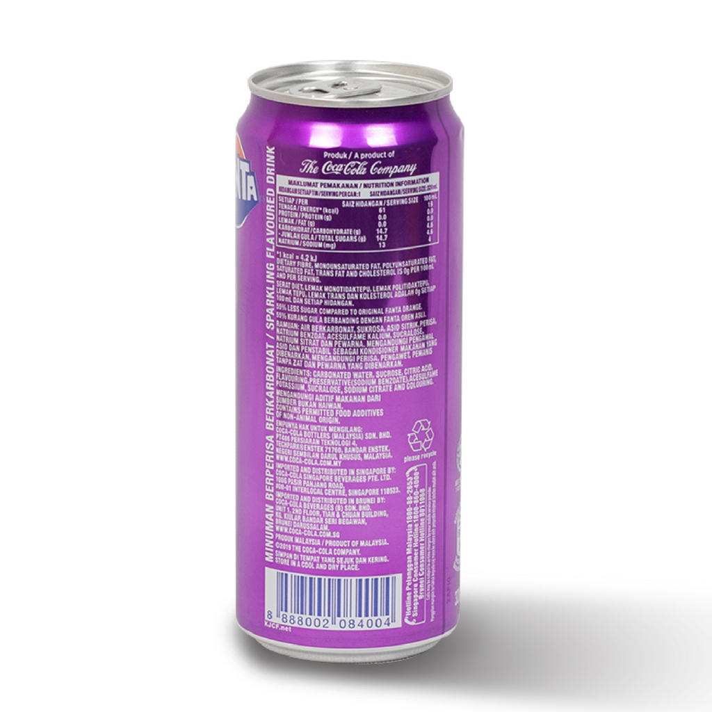 Drinks & Beverages :: Soft Drinks :: Fanta Grape Can- 320 mL