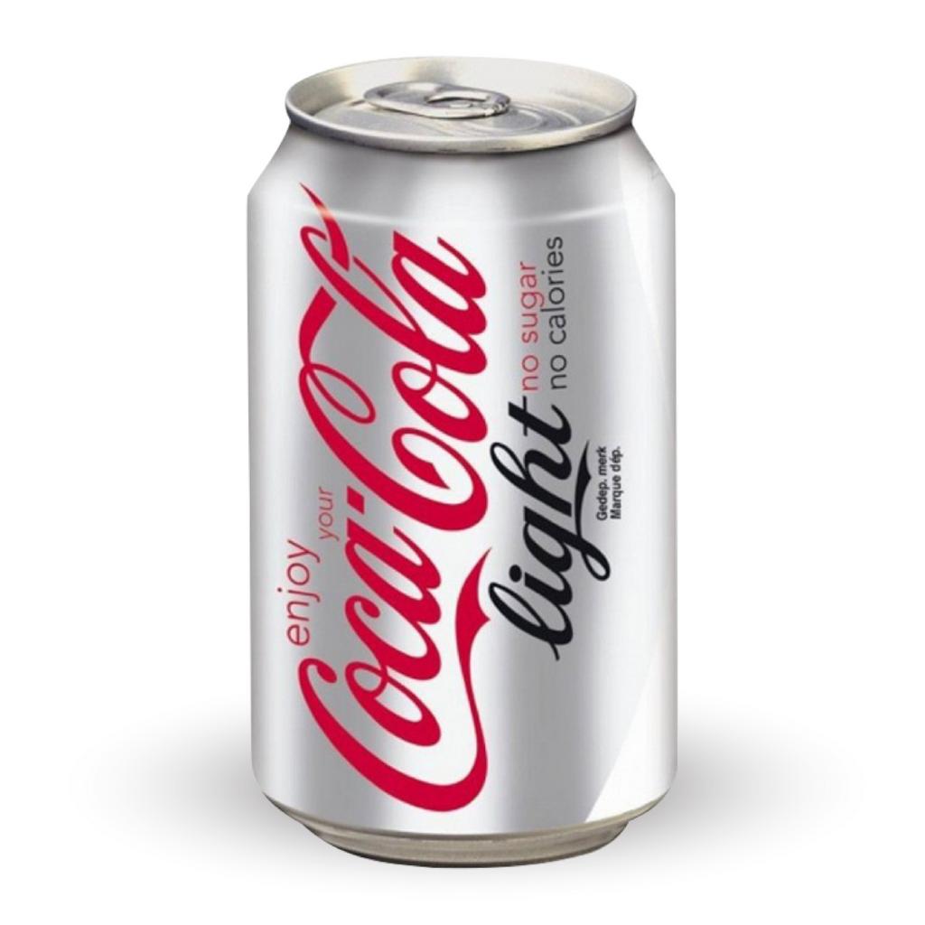 Drinks & Beverages :: Soft Drinks :: Coca Cola Light Coke Can- 330 mL