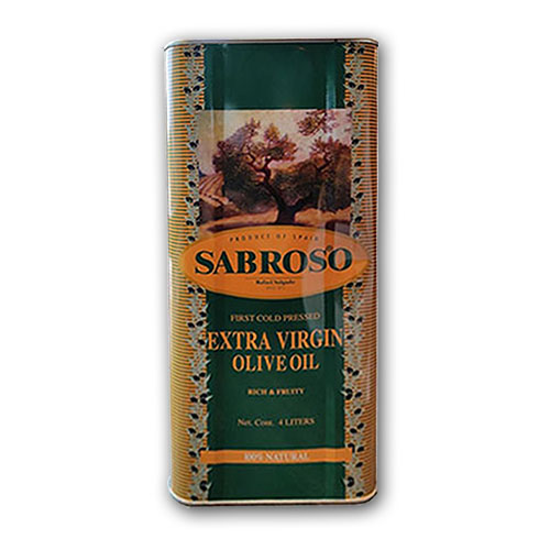 GROCERY & COOKING :: COOKING OIL :: SABROSO EXTRA VIRGIN OLIVE OIL- 4000ml