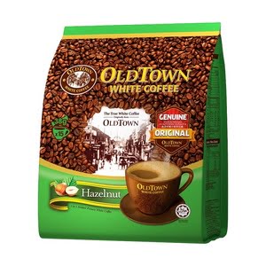Drinks & Beverages :: Teas & Coffees :: Old Town White Coffee Hazelnut- 474g