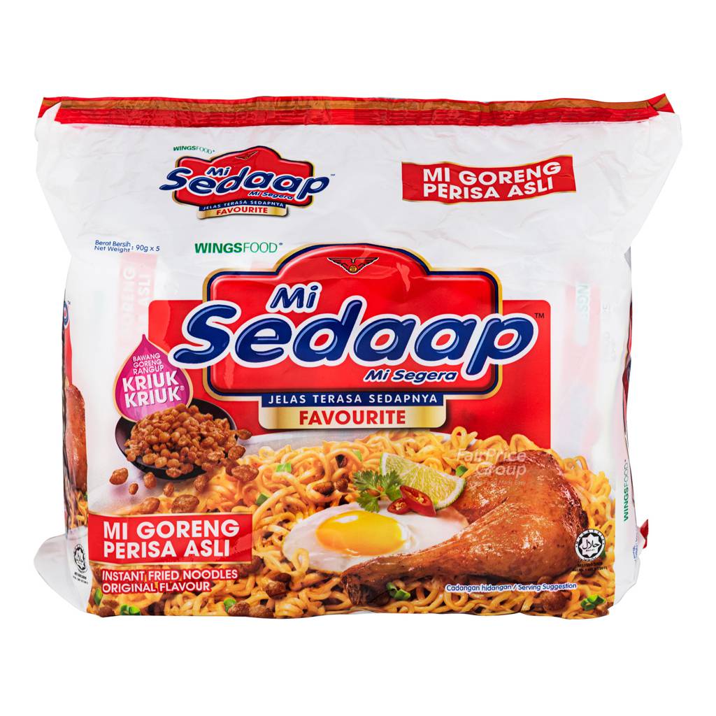 The Foods :: SNACKS :: Cup Noodles & Soup :: Mi Sedaap Instant Fried Noodles Original Flavour ...
