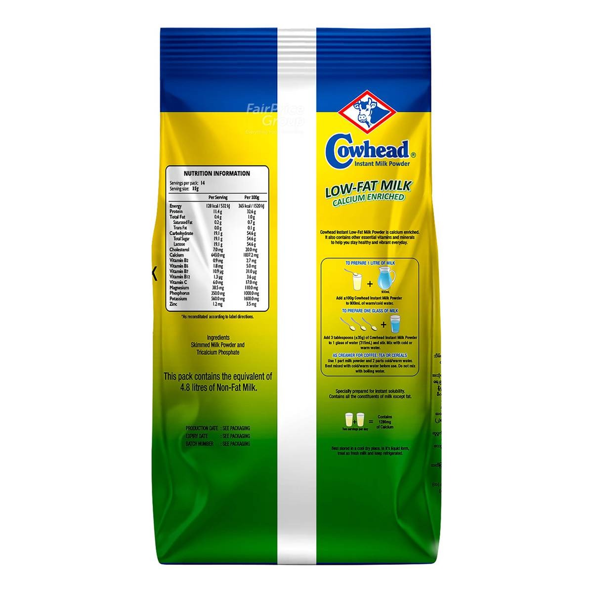 The Foods :: MILK CORNER :: Instant Milk :: Cowhead Instant Milk Powder ...