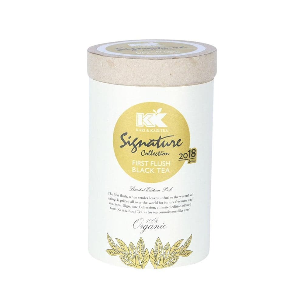Drinks & Beverages :: Teas & Coffees :: Kazi & Kazi First Flush Black Tea Jar- 100gm