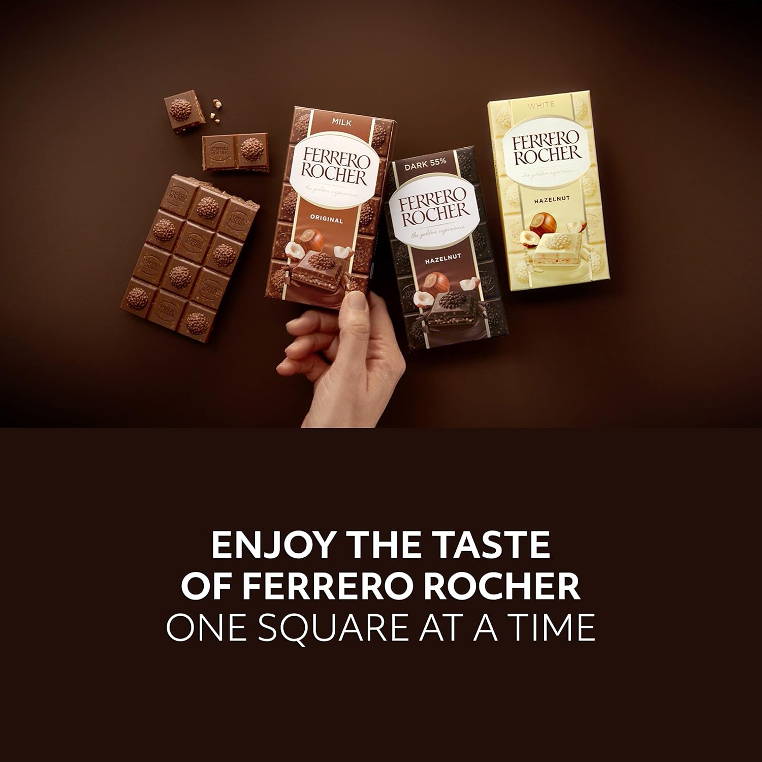 Chocolate & Candy Corner :: Chocolate Bars :: Ferrero Rocher Dark 55% ...