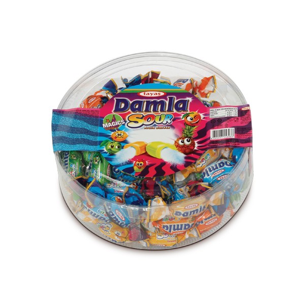 Chocolate & Candy Corner :: Tayas Damla Sour fruit Bursts Candy- 300g