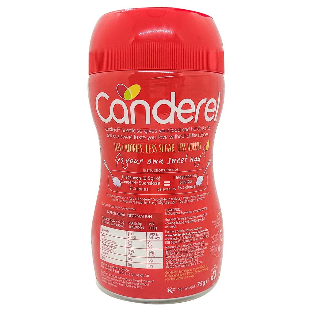 The Foods :: DIABETIC (SUGAR FREE) FOODS :: Canderel Granular Low ...