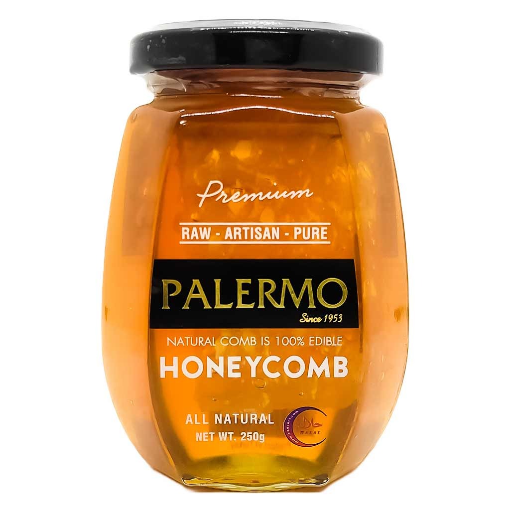 The Foods :: HONEY :: Palermo Premium All Natural Honeycomb Honey- 250gram