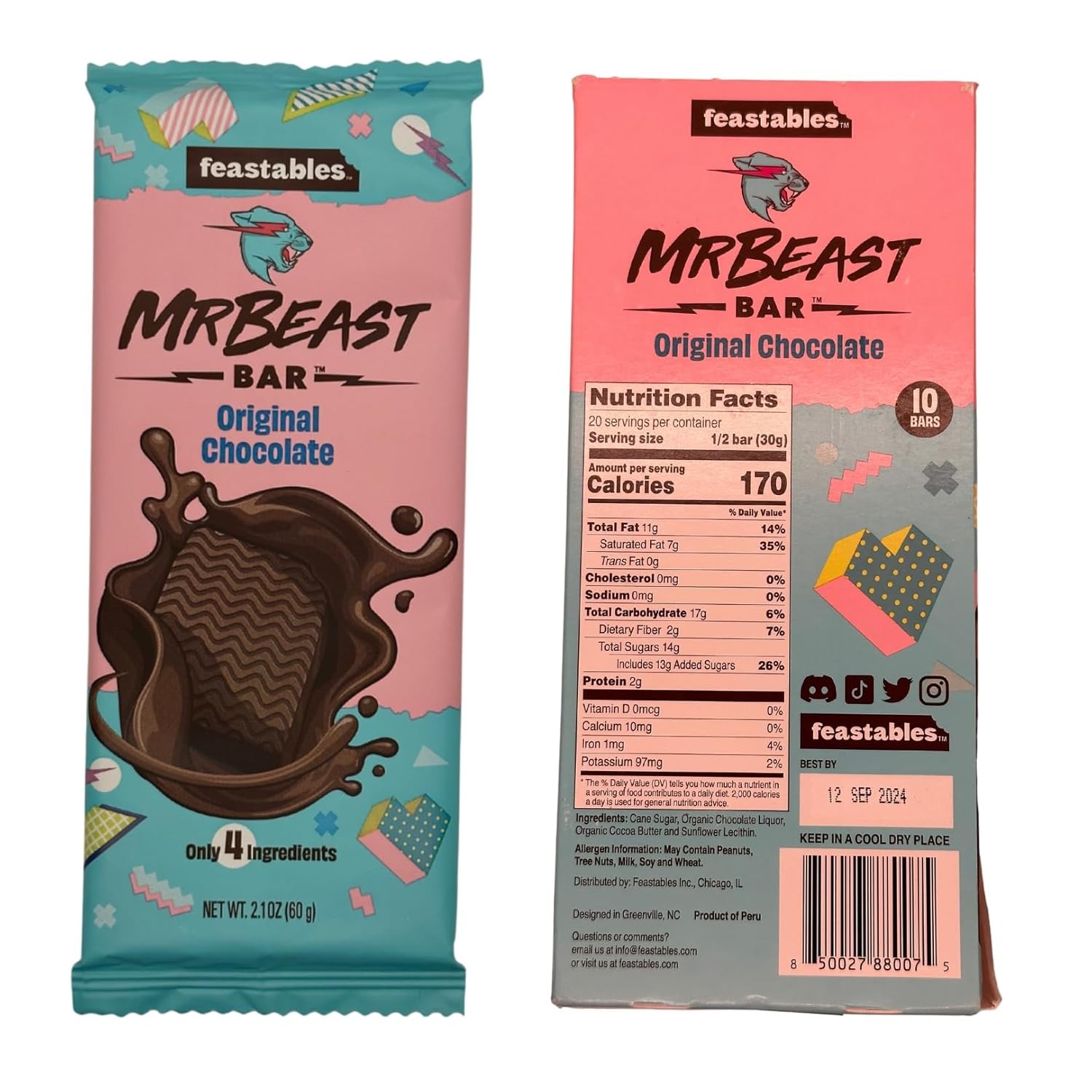 Chocolate & Candy Corner :: Chocolate Bars :: MR BEAST Feastables ...