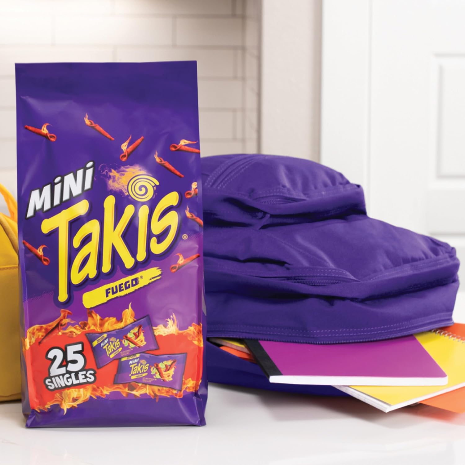 The Foods :: SNACKS :: Chips & Popcorn :: Mini Takis Fuego Hot Chili ...