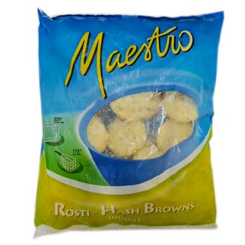 The Foods :: FROZEN FOODS :: Maestro Rosti Round Hash Brown- 2.5 KG