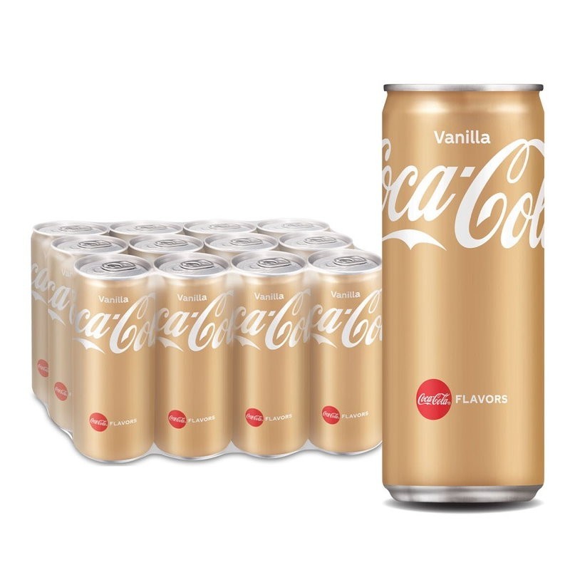 Drinks & Beverages :: Soft Drinks :: Coca-cola Vanilla 320mL x12 Full Case