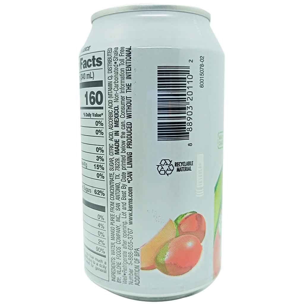 Drinks & Beverages :: Soft Drinks :: Kern's Mango Nectar Drinks- 340mL
