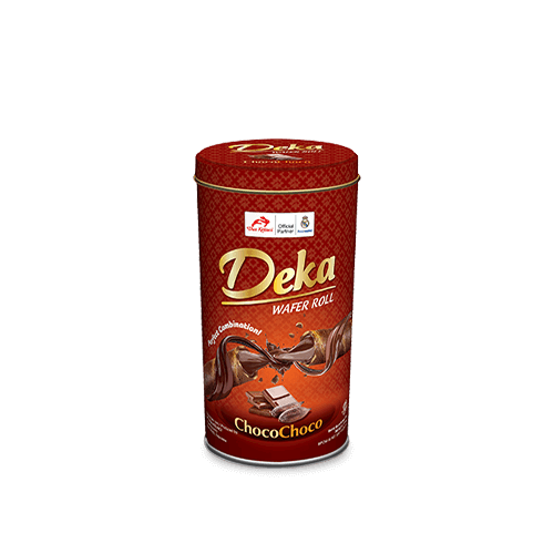 The Foods :: CANNED FOODS :: Deka Wafer Roll - Choco Choco (Tin Can)- 360g