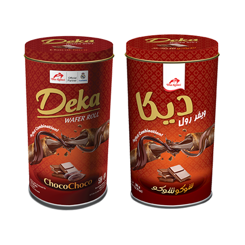 The Foods :: CANNED FOODS :: Deka Wafer Roll - Choco Choco (Tin Can)- 360g