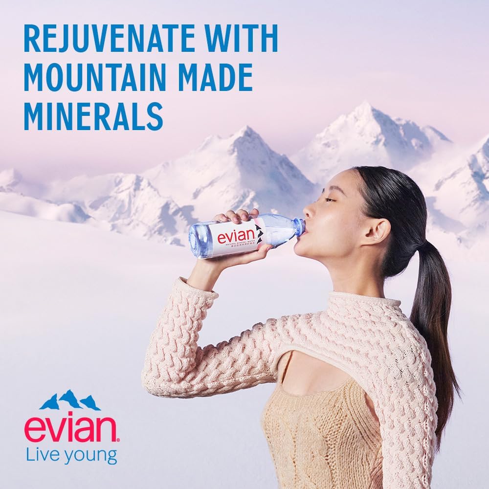 Drinks & Beverages :: Imported Water :: Evian Natural Mineral Water 24 ...