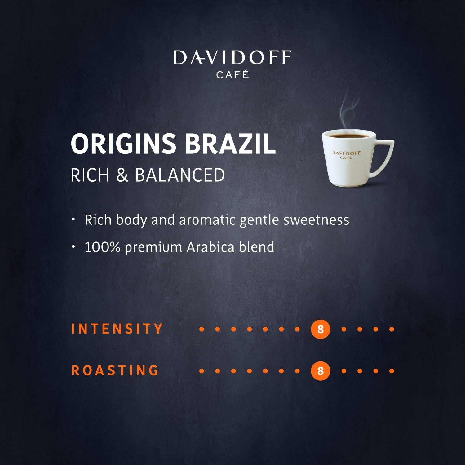 Drinks & Beverages :: Teas & Coffees :: Davidoff Origins Brazil 100% Arabica Rich & Balanced ...