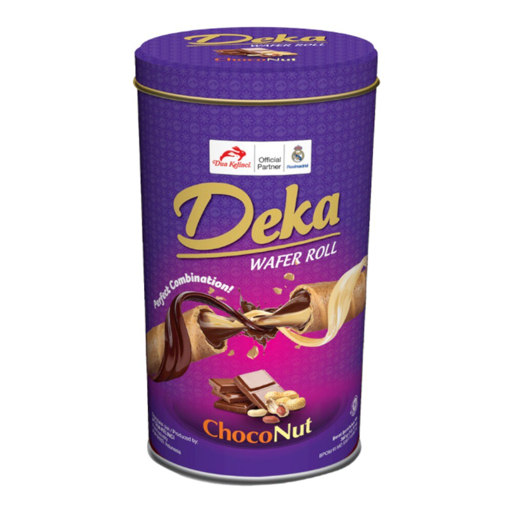 The Foods :: CANNED FOODS :: Deka Wafer Roll Kaleng - Choco Nut (Tin ...