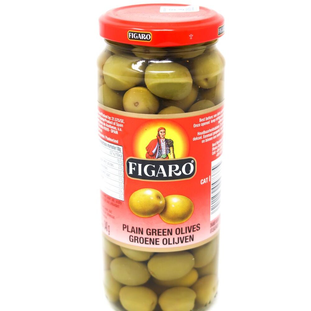 GROCERY & COOKING :: Figaro Green Olive Stuffed- 340gm