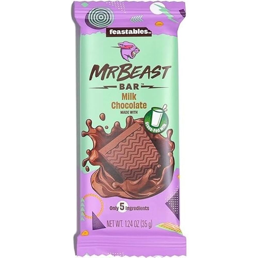 Chocolate & Candy Corner :: Chocolate Bars :: MR BEAST Feastables Milk ...