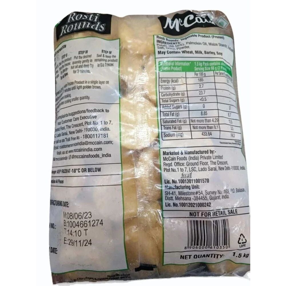 The Foods :: FROZEN FOODS :: McCain Rosti Rounds Classic Hashbrown ...