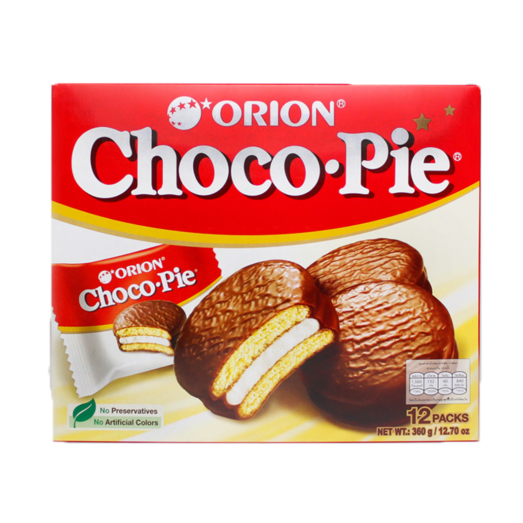 The Foods :: Cookies & Biscuits :: Orion Choco.Pie 12 Packs- 360 gm