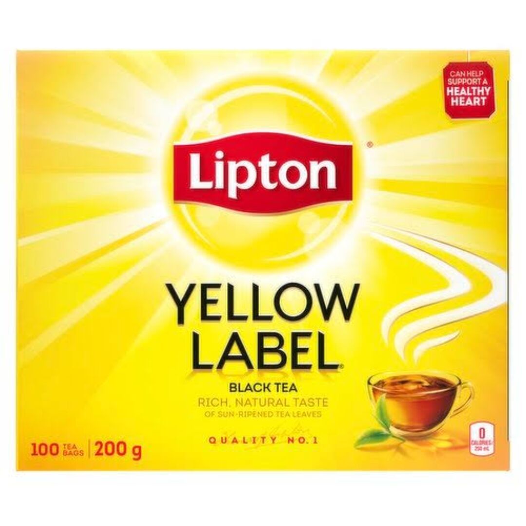 Drinks & Beverages :: Teas & Coffees :: Lipton Yellow Label Tea (100 ...