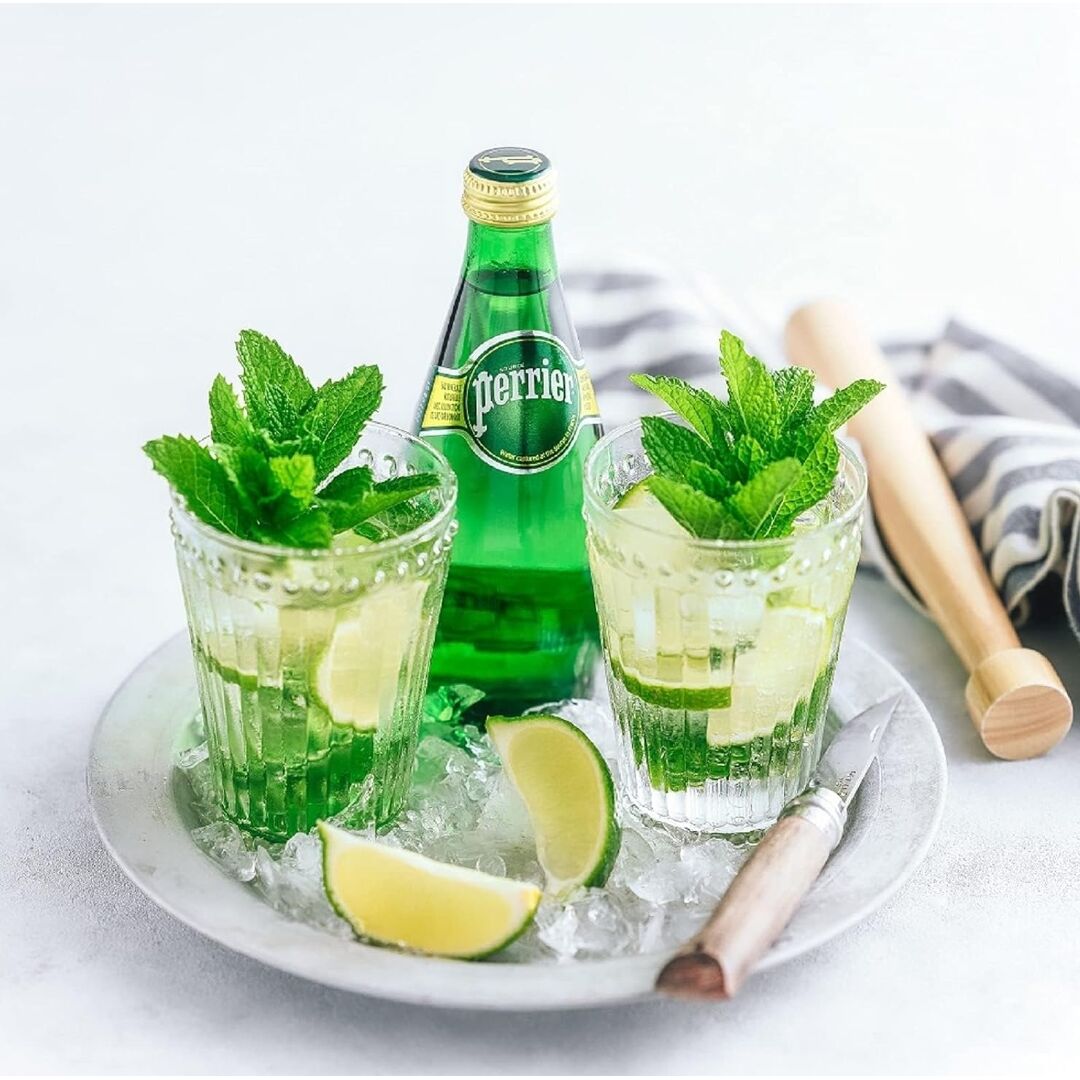 Drinks & Beverages :: PERRIER WATER GLASS BOTTLE 24 X 330ML - full carton