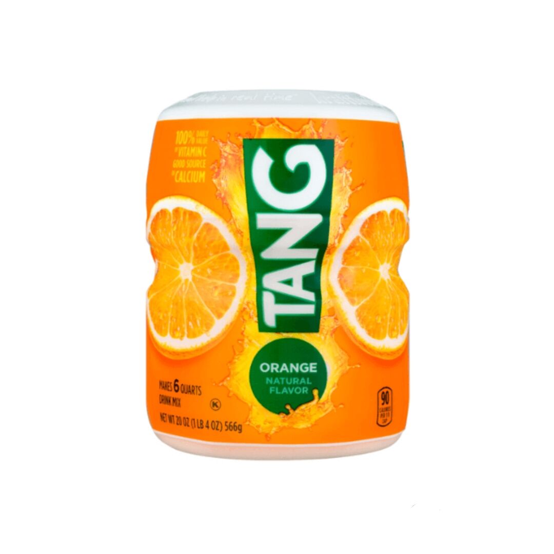 Drinks & Beverages :: Tang Orange Drink Powder, Natural Flavor- 566gm (USA)
