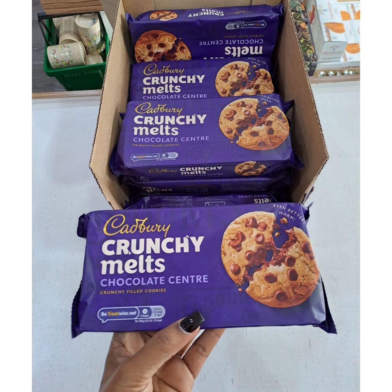 The Foods :: Cookies & Biscuits :: Cadbury Crunchy Melts Chocolate ...