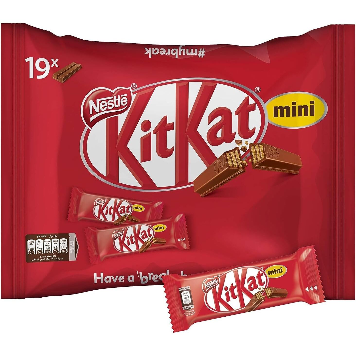 Chocolate & Candy Corner :: Chocolate Bars :: Nestlé KitKat Mini Milk ...