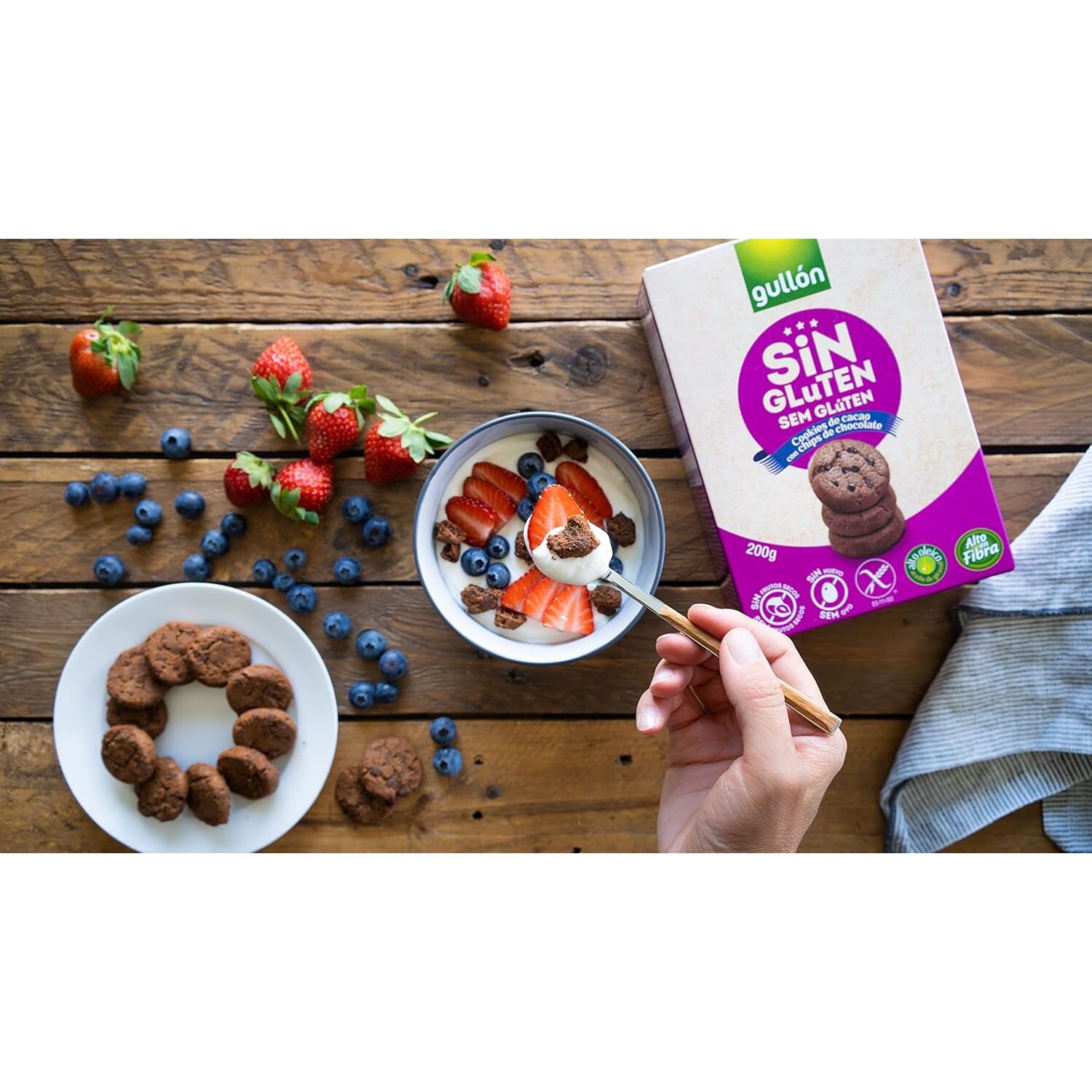 The Foods :: Gullon Gluten Free Chocolate Chip Cookies-200g