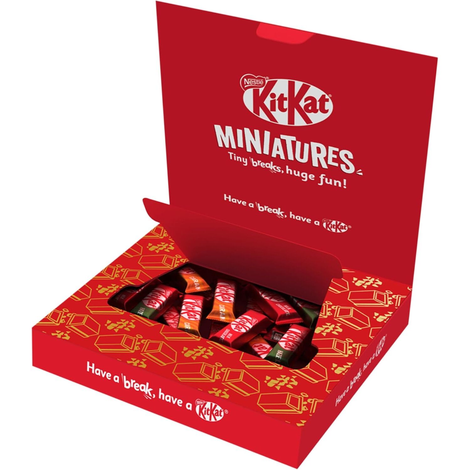 Chocolate & Candy Corner :: Nestlé Kit Kat Miniatures Assortment Box ...
