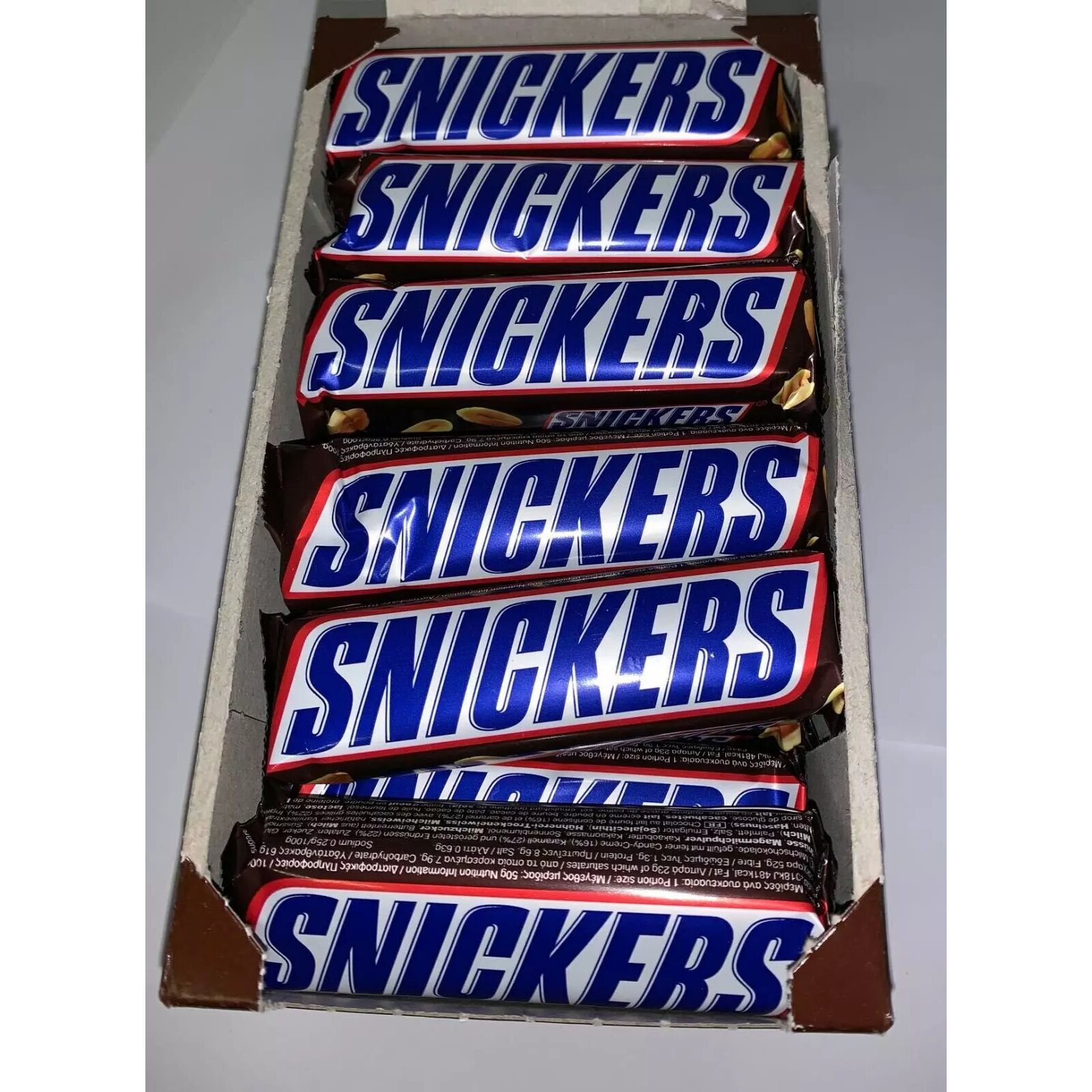 Chocolate & Candy Corner :: Snickers Original Chocolate Bar 24 x 50g ...