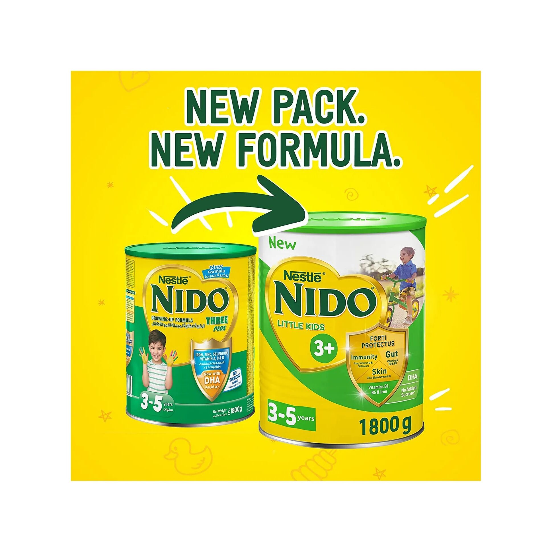 Infant & Baby Care :: Milk Formula's :: Nestlé Nido Three Plus (3 ...