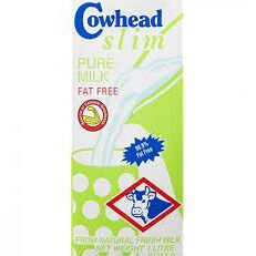 The Foods :: MILK CORNER :: COWHEAD SLIM FAT FREE UHT PURE MILK- 12x1 LITRE
