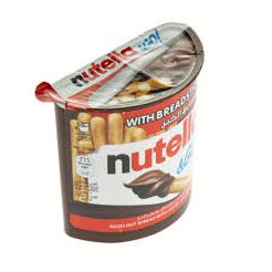The Foods :: SNACKS :: FERRERO NUTELLA & GO! HAZELNUT SPREAD WITH BREADSTICKS- 52 gm