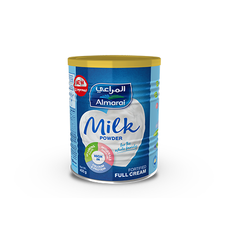 The Foods :: MILK CORNER :: ALMARAI FORTIFIED FULL CREAM MILK POWDER- 900GM
