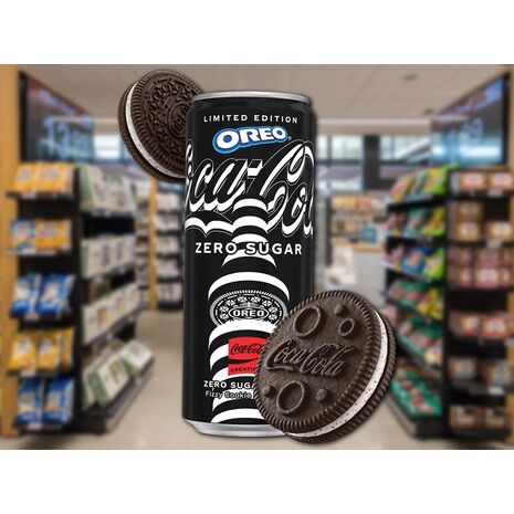 Drinks & Beverages :: Soft Drinks :: Coca-Cola x Oreo Zero Sugar ...
