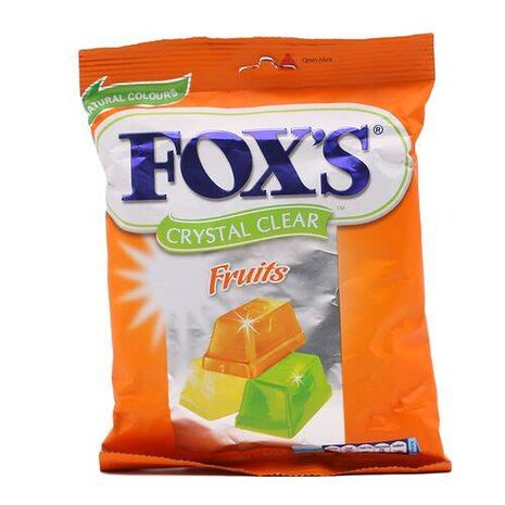 Chocolate & Candy Corner :: Fox'S Crystal Clear Candy (Fruits Flavored ...