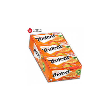 Chocolate & Candy Corner :: Trident gum (Tropical Twist) Trident gum ...