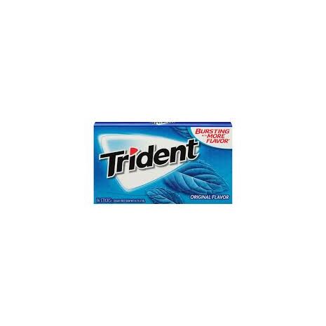 Chocolate & Candy Corner :: Trident Original Flavor Gum 14 sticks